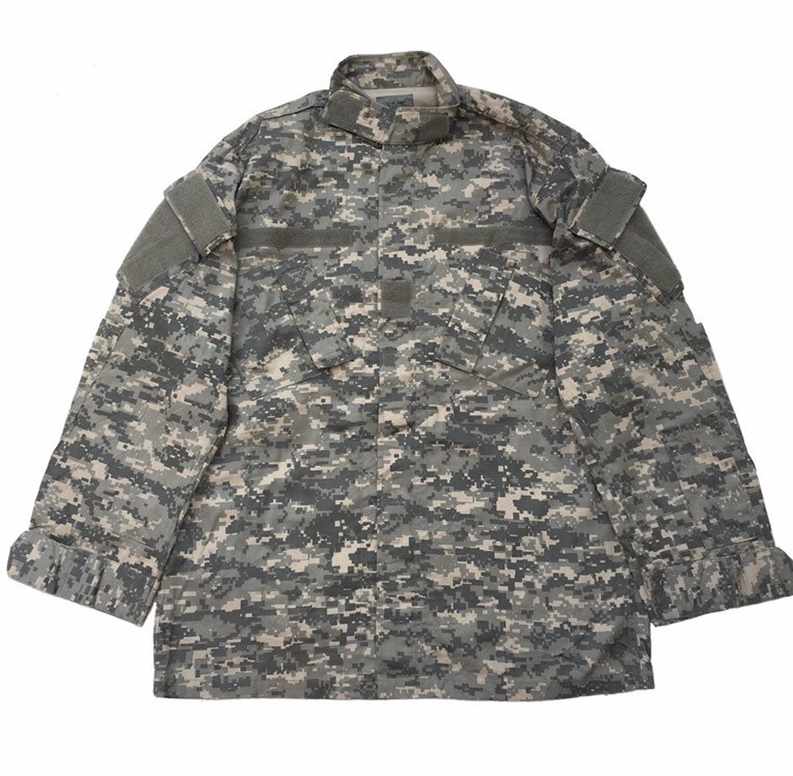 A Tacs Ghost Gear Assault Force Military Jacket Digital Camouflage Camo ...