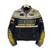 Vintage 90s Yellow Corn NHRA Bikers Sledge Hammer Racing Team Jacket ...
