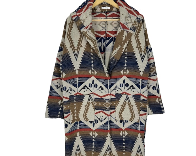 Lauren Ralph Lauren Native Hippie Cardigan Navajo Mexican Fashion Aztec ...
