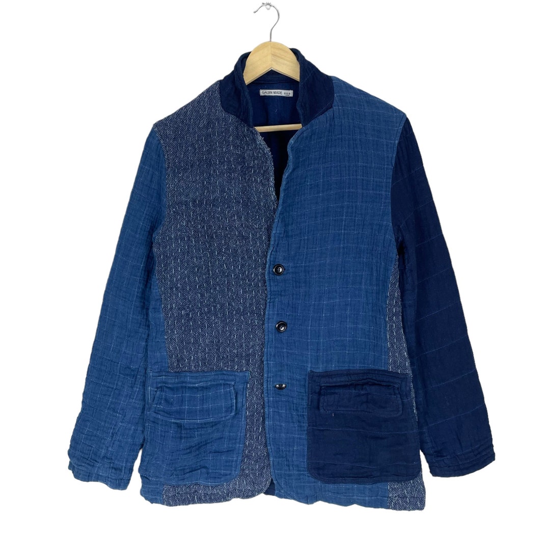 Gaijin Made Japan Boro Patchwork Jacket Japanese Designer Brand Indigo ...