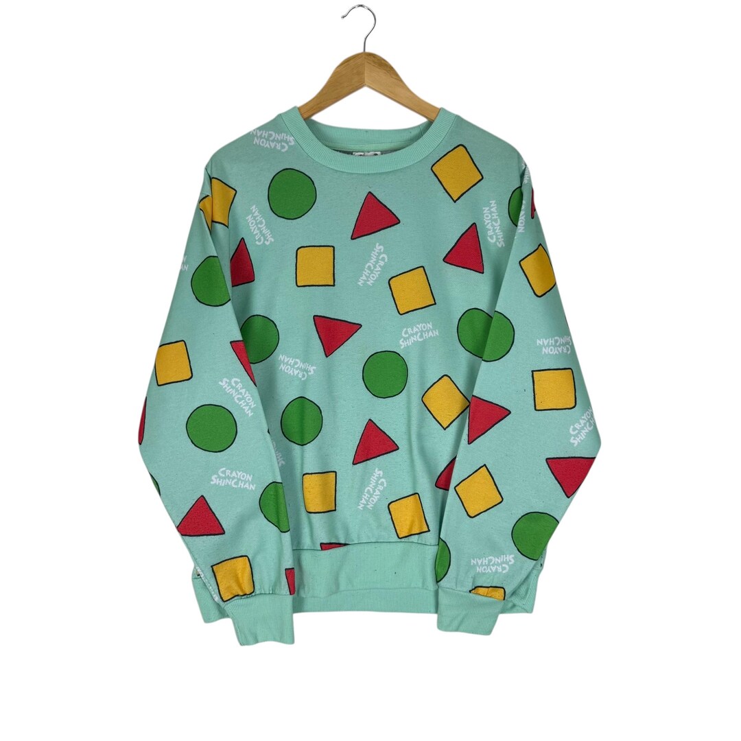 Vintage Y2k CRAYON SHINCHAN Sweatshirt :cartoon Network Anime Mangga ...