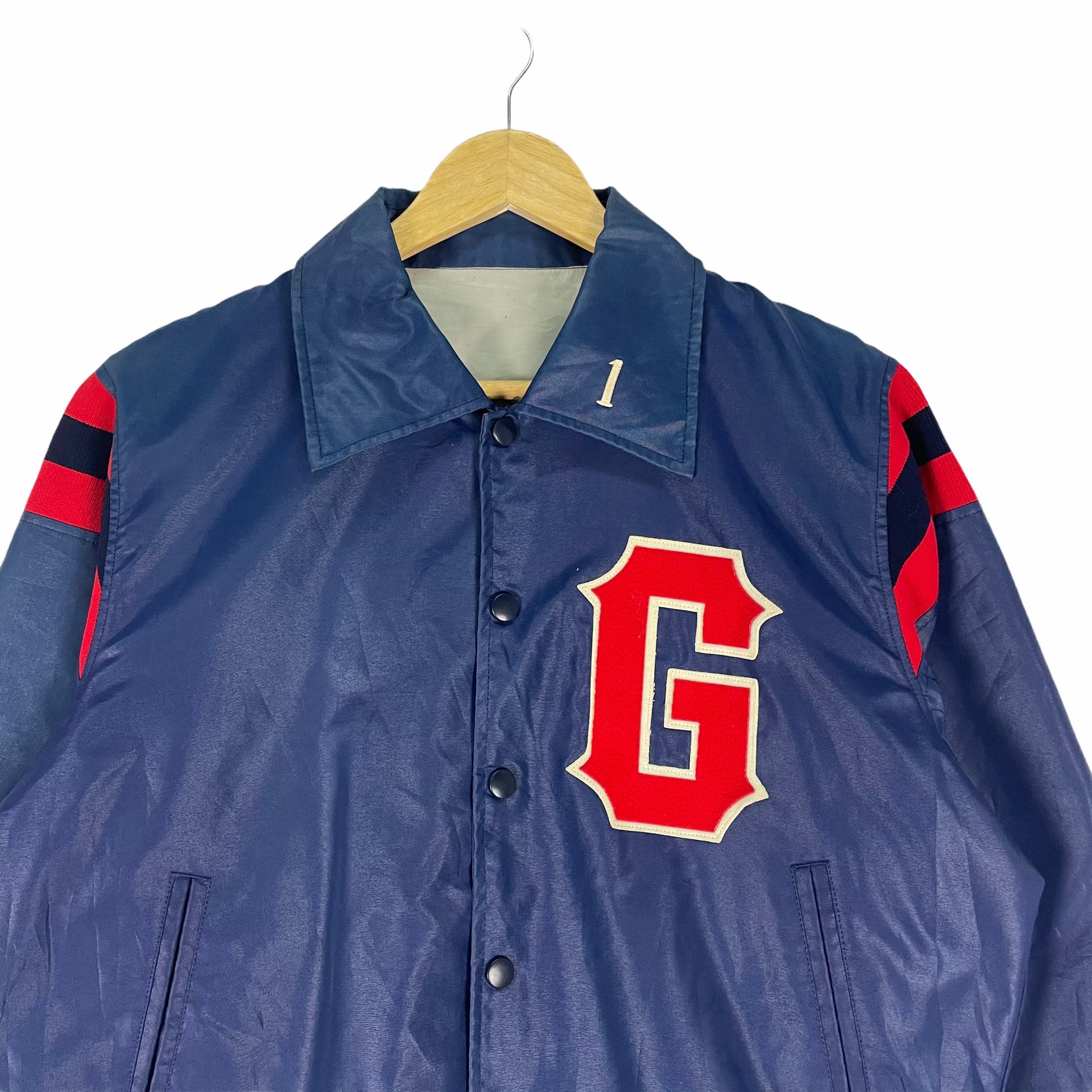 Vintage 90s DESCENTE Varsity Letter G Light Jacket Navy Blue - Etsy UK