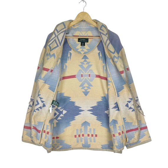 Lauren Ralph Lauren Native Hippie Cardigan Navajo Mex… - Gem