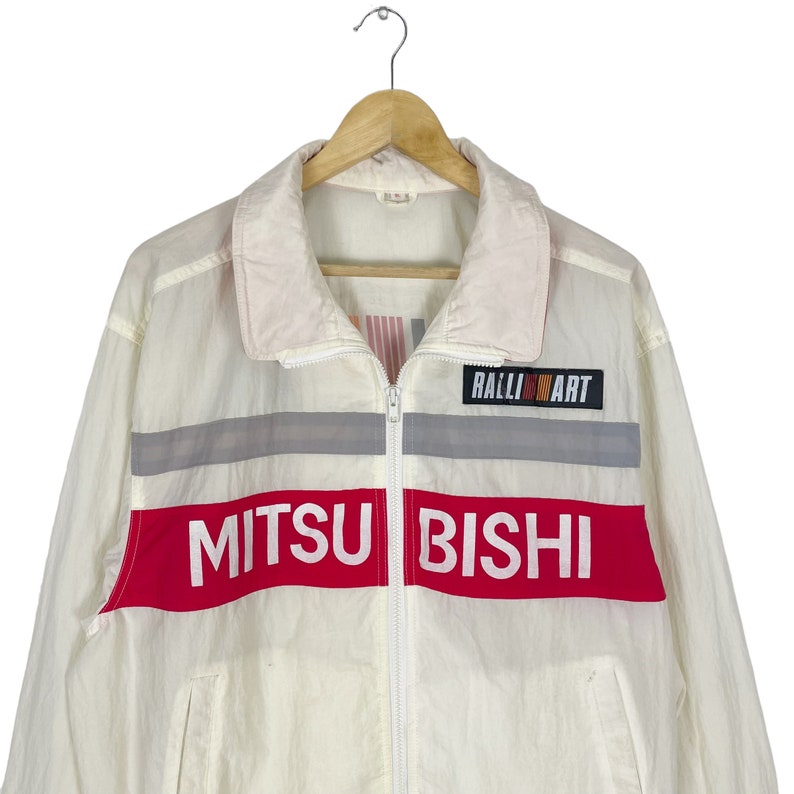 Vintage 90s Ralliart Mitsubishi Jacket Racing Team Motorsports ...