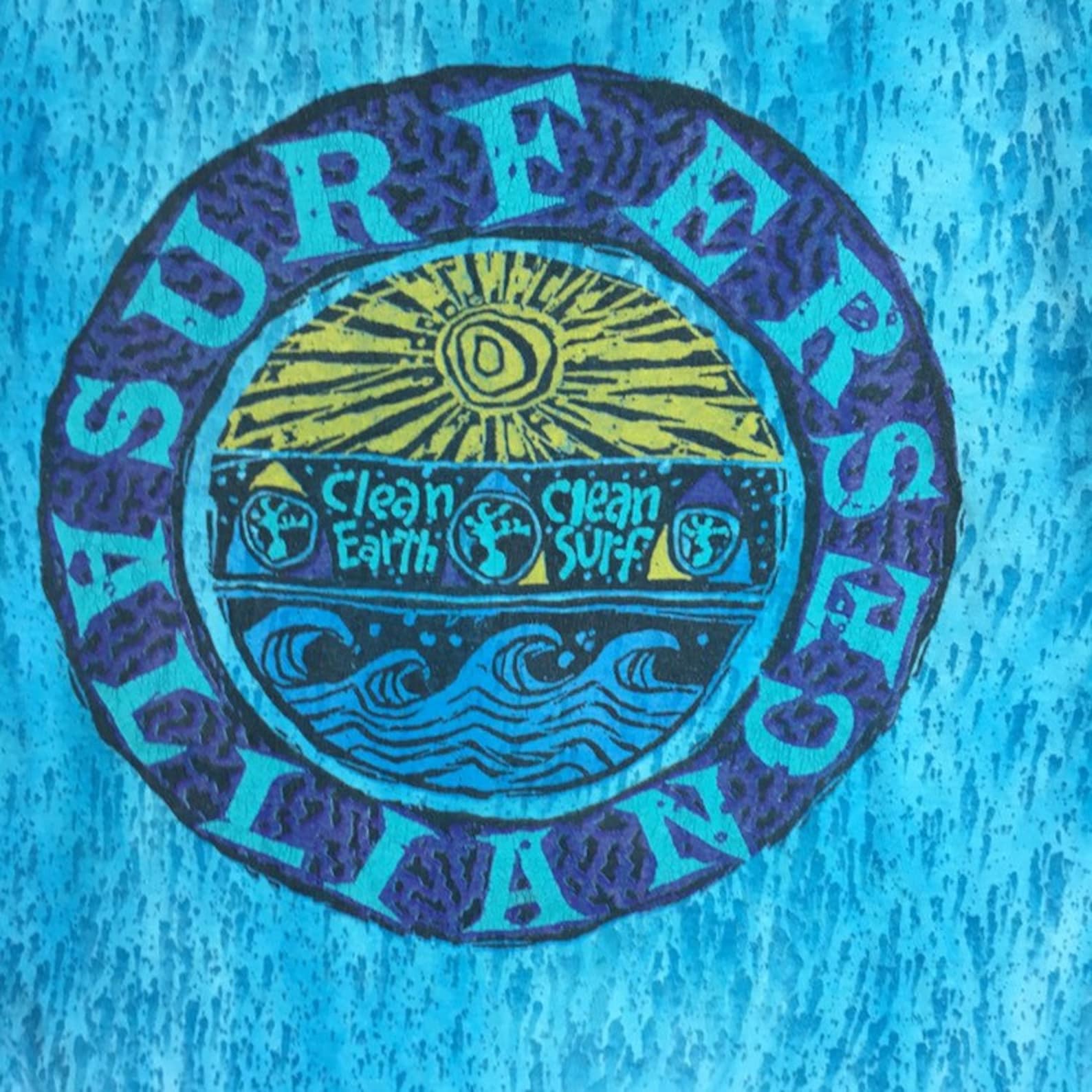 Vintage 90s Surfers Alliance Tshirt Back Graphic Clean - Etsy