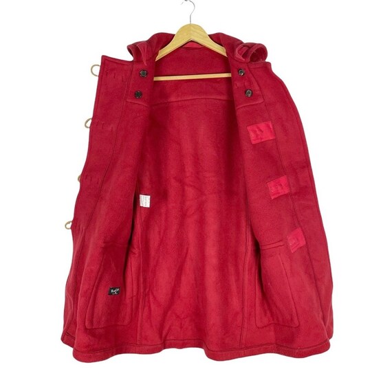 MARGARET HOWELL England Duffle Toggle Button Hoodie J… - Gem