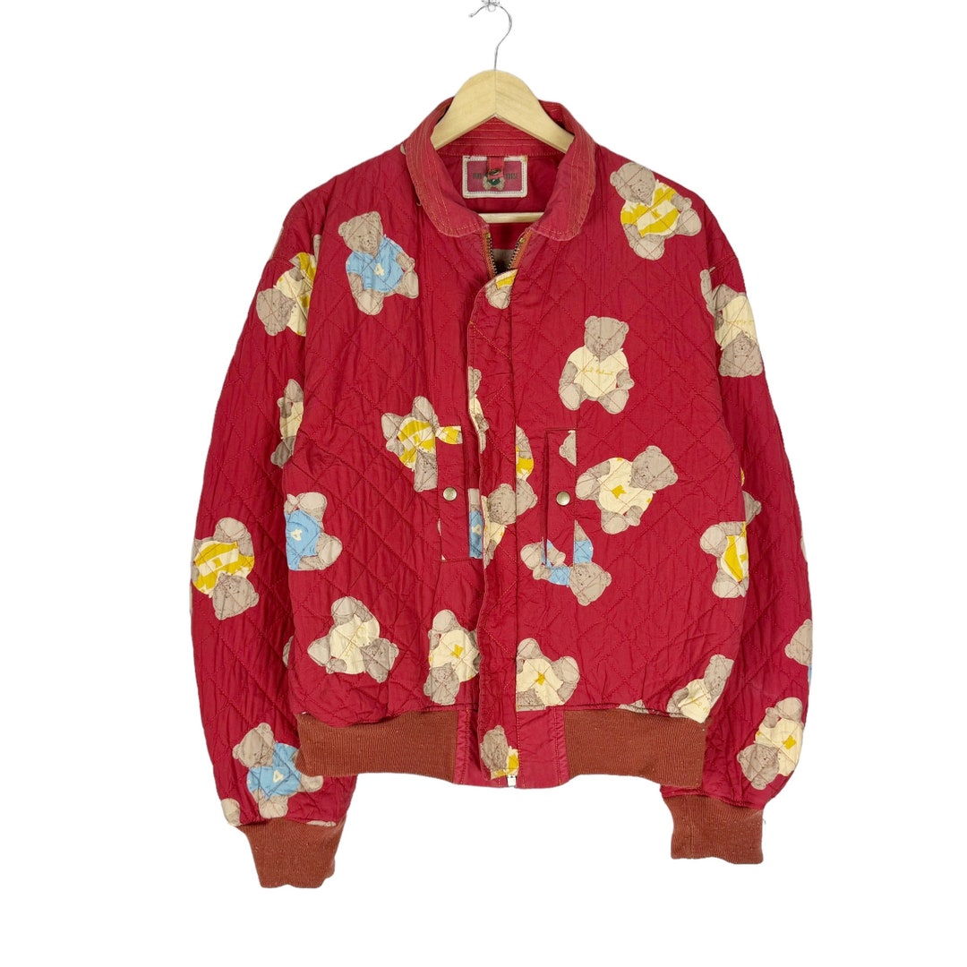 Pink House Japan Kaneko Isao Show Bear Over Print Fashion Designer Red ...