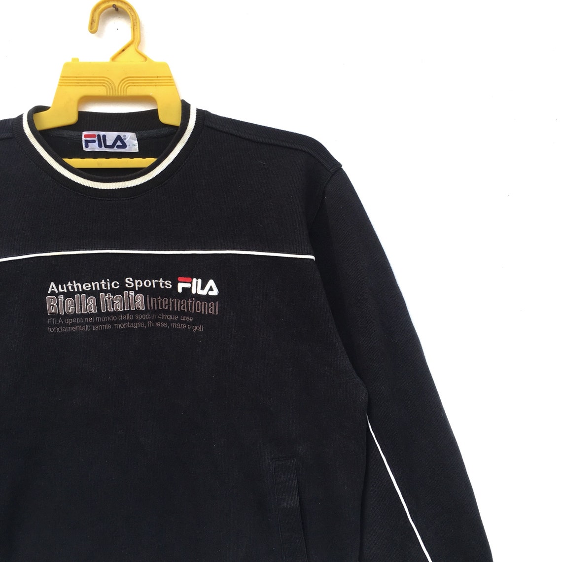 Rare Fila Sweatshirt Fila Small Logo Embroidery Women - Etsy