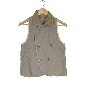 Kapital Japan Kiro Hitata Vest Japanese Designer Grey Colour Size XS - Etsy