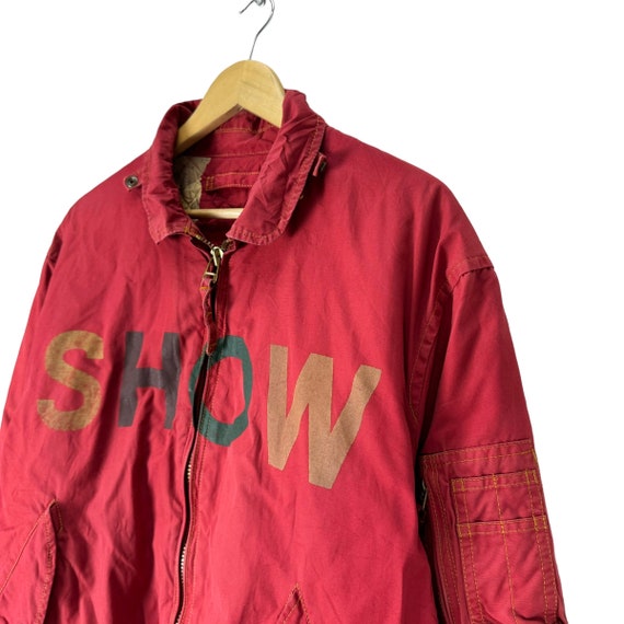 Pink House Show Bear Print Bomber Jacket - Kaneko Isa… - Gem