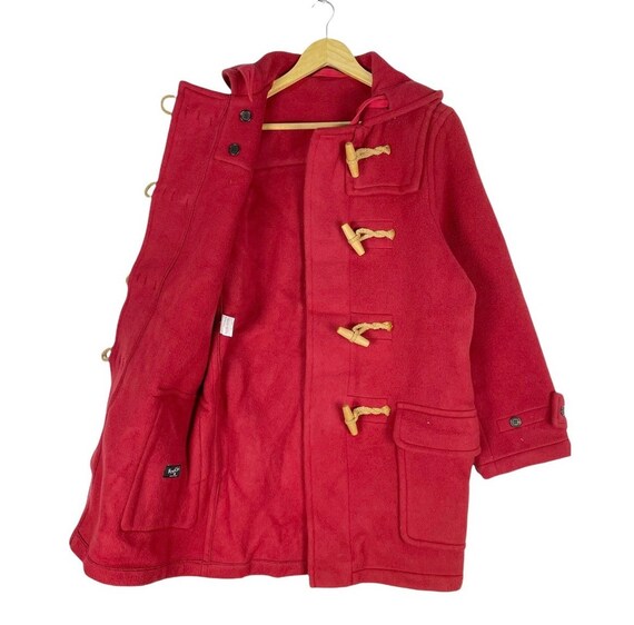 MARGARET HOWELL England Duffle Toggle Button Hoodie J… - Gem