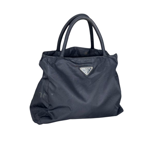 Vintage Prada Black Tote - Etsy