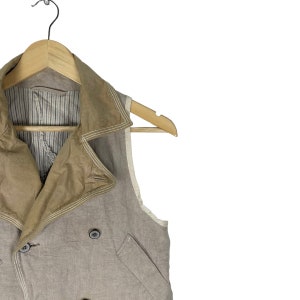 Kapital Japan Kiro Hitata Vest Japanese Designer Grey Colour Size XS - Etsy