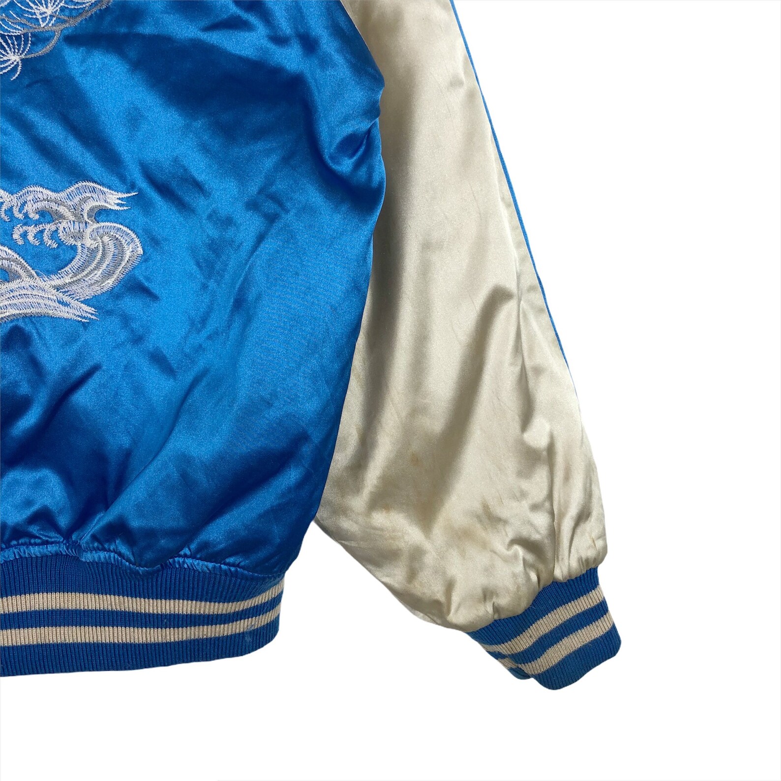 SUKAJAN Hoshihime Koi Fish Jacket Japanese Souvenir Fighter Embroidery ...