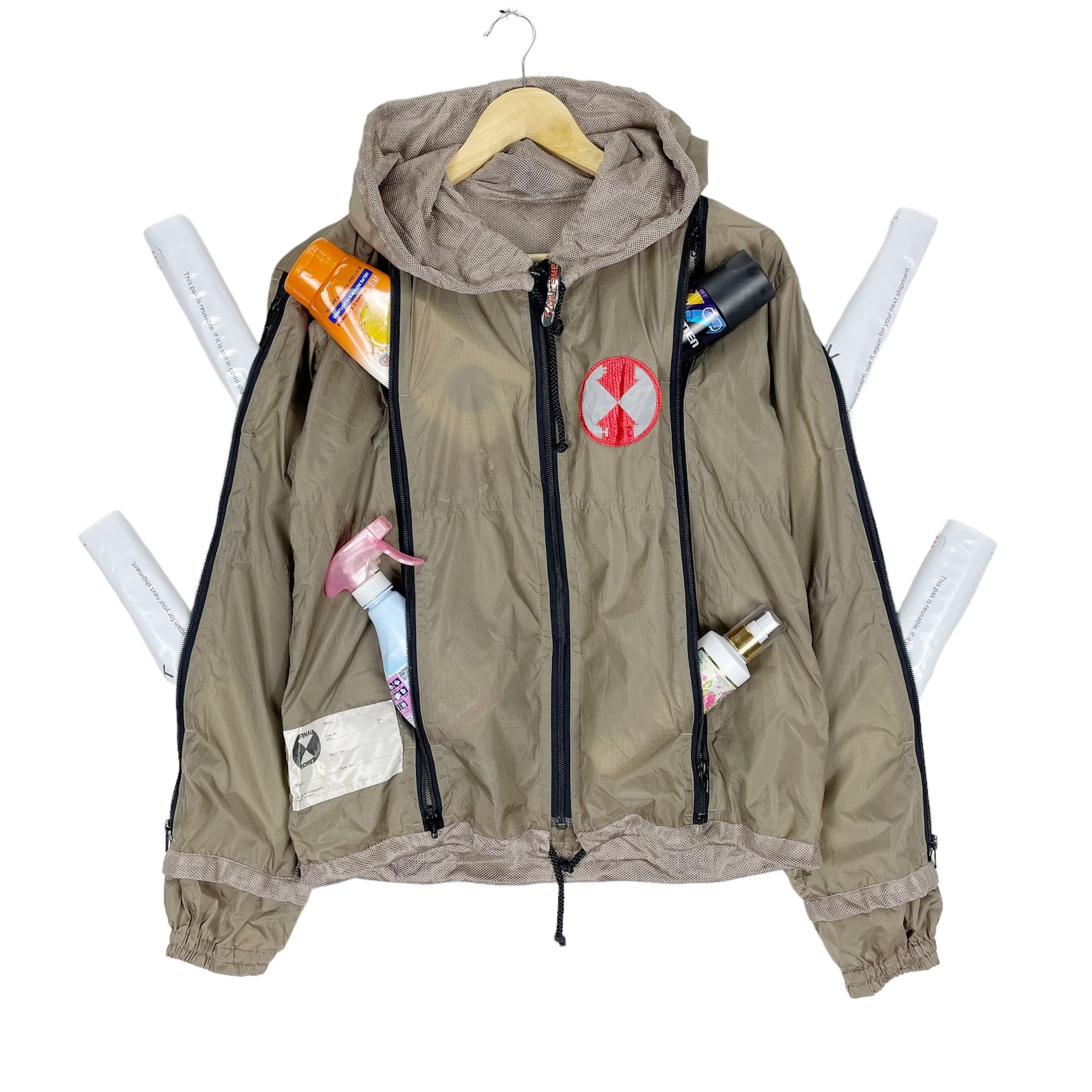 90s FINAL HOME Issey Miyake Kosuke Tsumura Survival Jacket Zipper ...