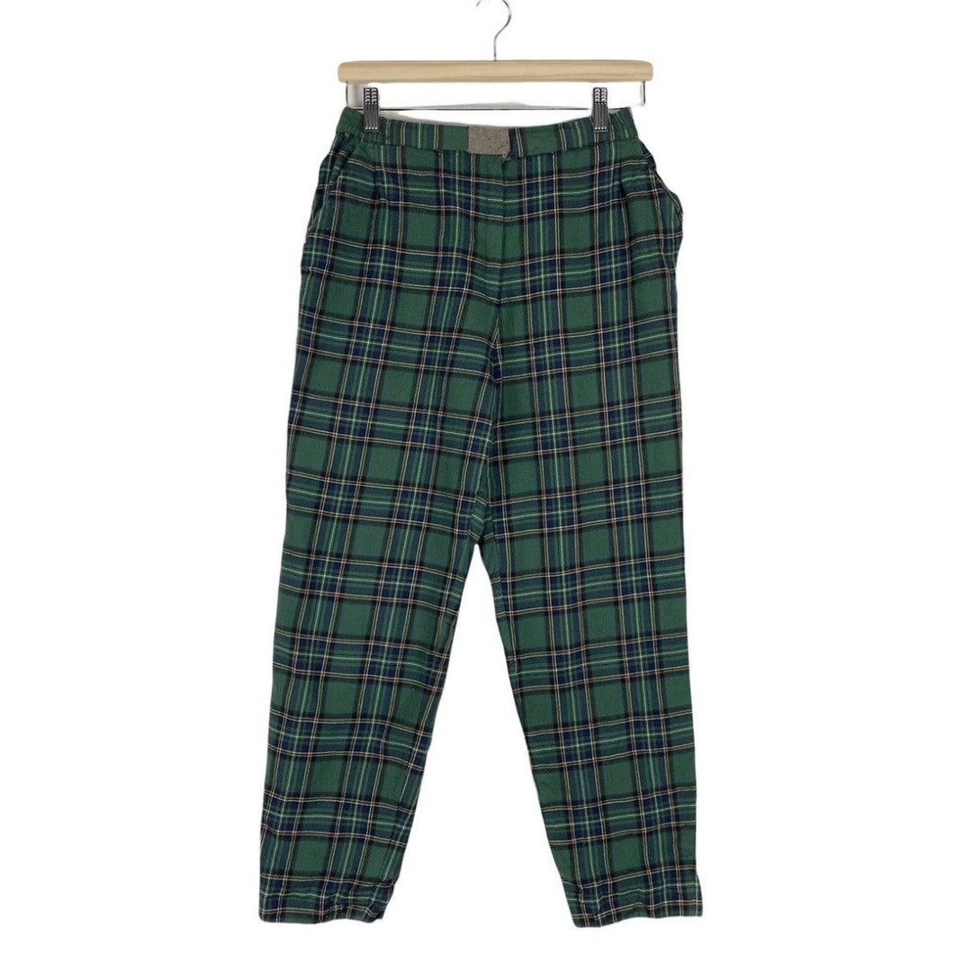 Vintage Daks London Wool Tartan Plaid Pants - 90s Nova Check, Medium - Etsy