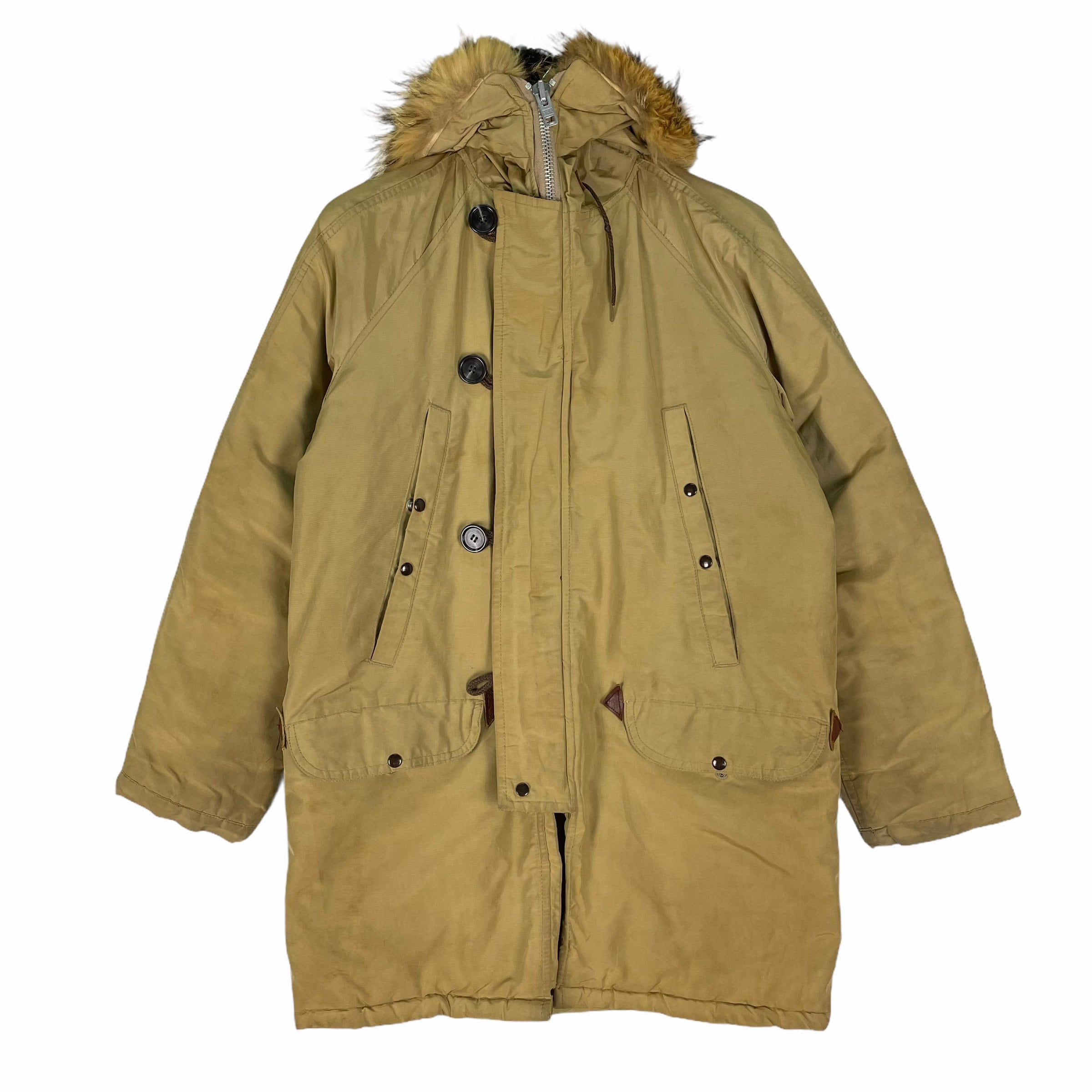 Golden Fleece I SPIEWAK and Son Military Parka Genuine Fur Golden Fleece I SPIEWAK and Son Military Parka Genuine Fur
