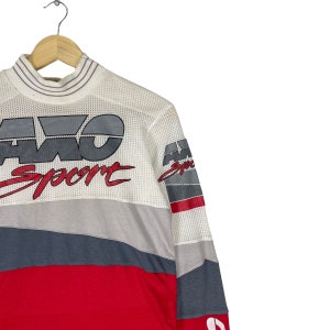 Vintage 90s Axo Sport BMX Motocross Long Sleeve Women Racing Jersey ...