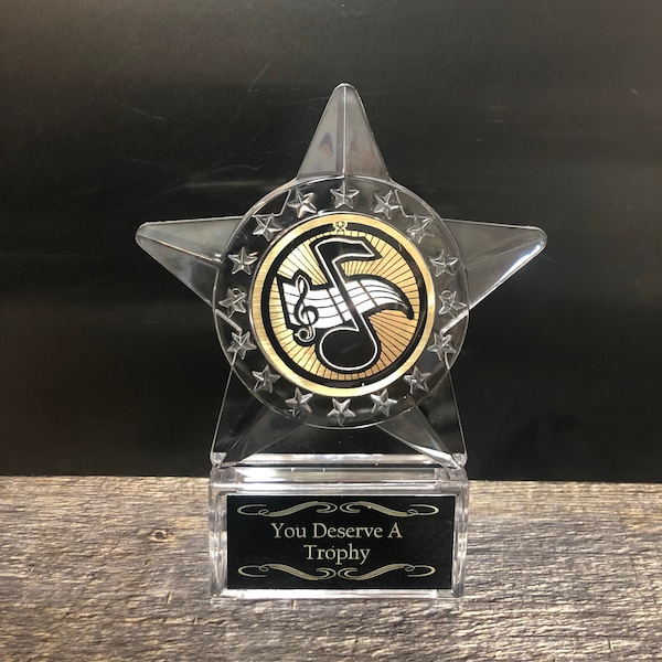 Music Trophy - Etsy