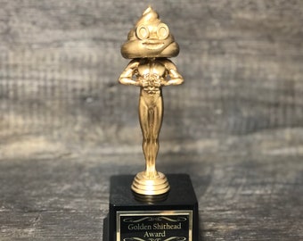 Poop Head Award - Etsy