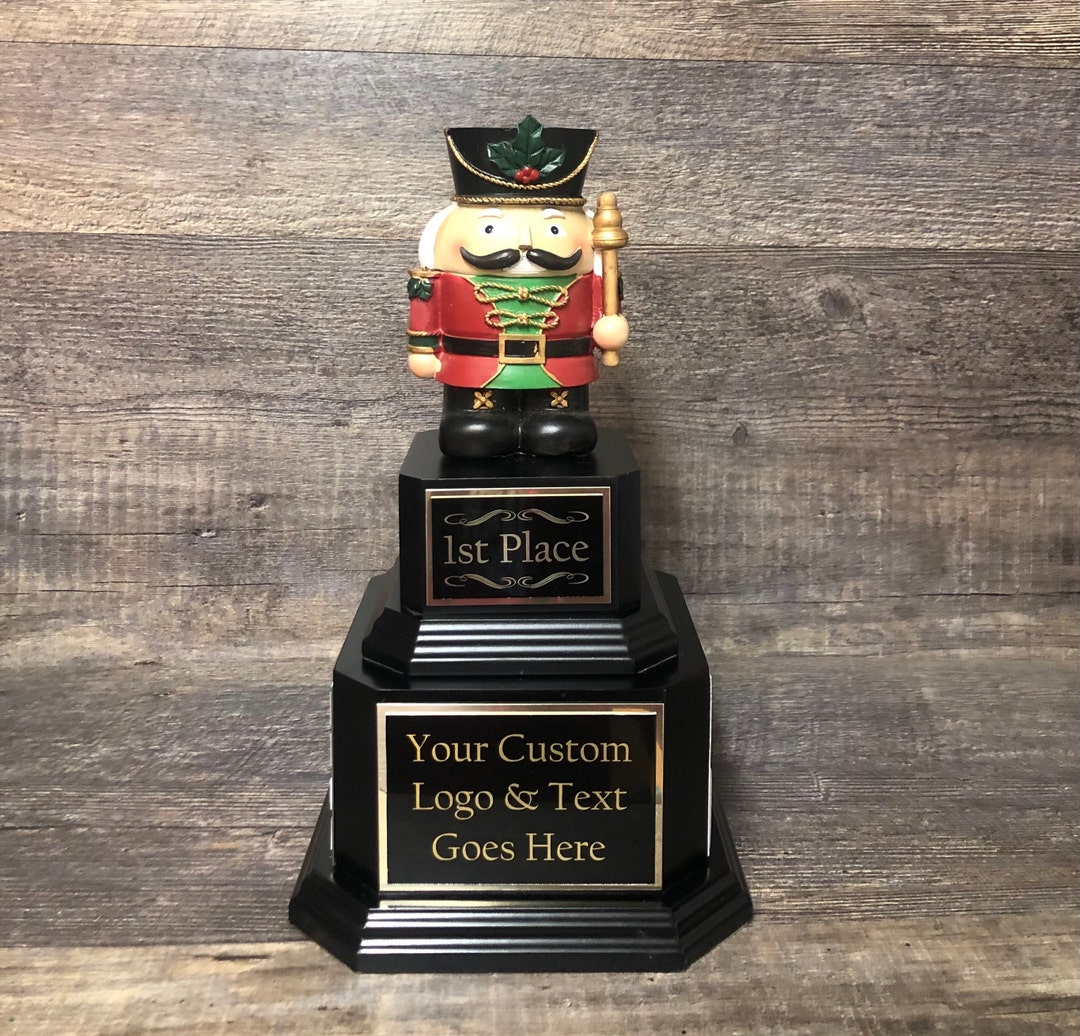 Ugly Sweater Trophy Contest Nutcracker Perpetual Christmas Trophy ...