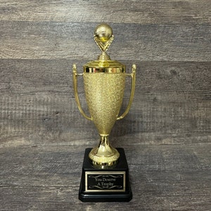 Madness Basketball Trophy Bracket Champion Award FBBL FBL Basketball 12 ...