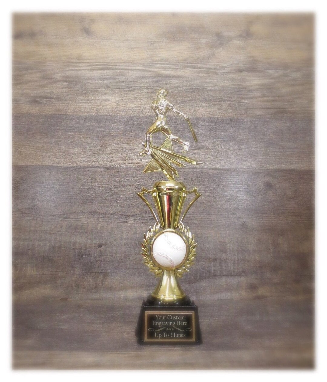 Baseball Trophy Fantasy Baseball Trophies Award Personalized Baseball ...