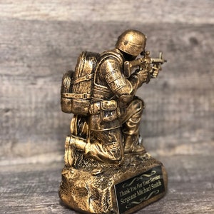 Military Award Recognition Years of Service Retirement Trophy Military ...