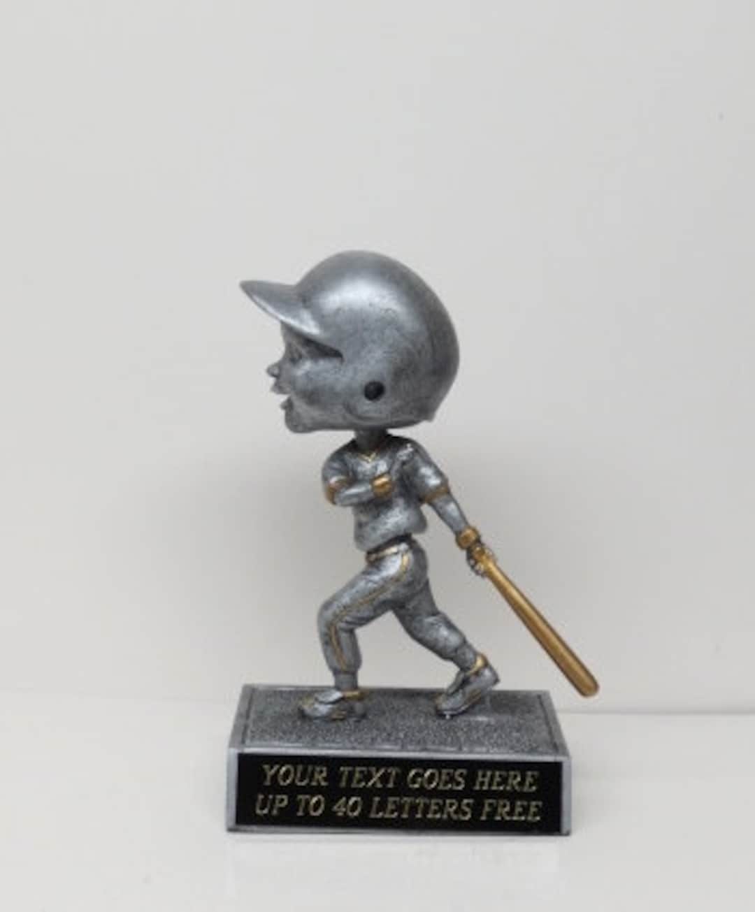 Baseball Trophy Award Funny Baseball Bobble Head & Body 6" Personalized ...