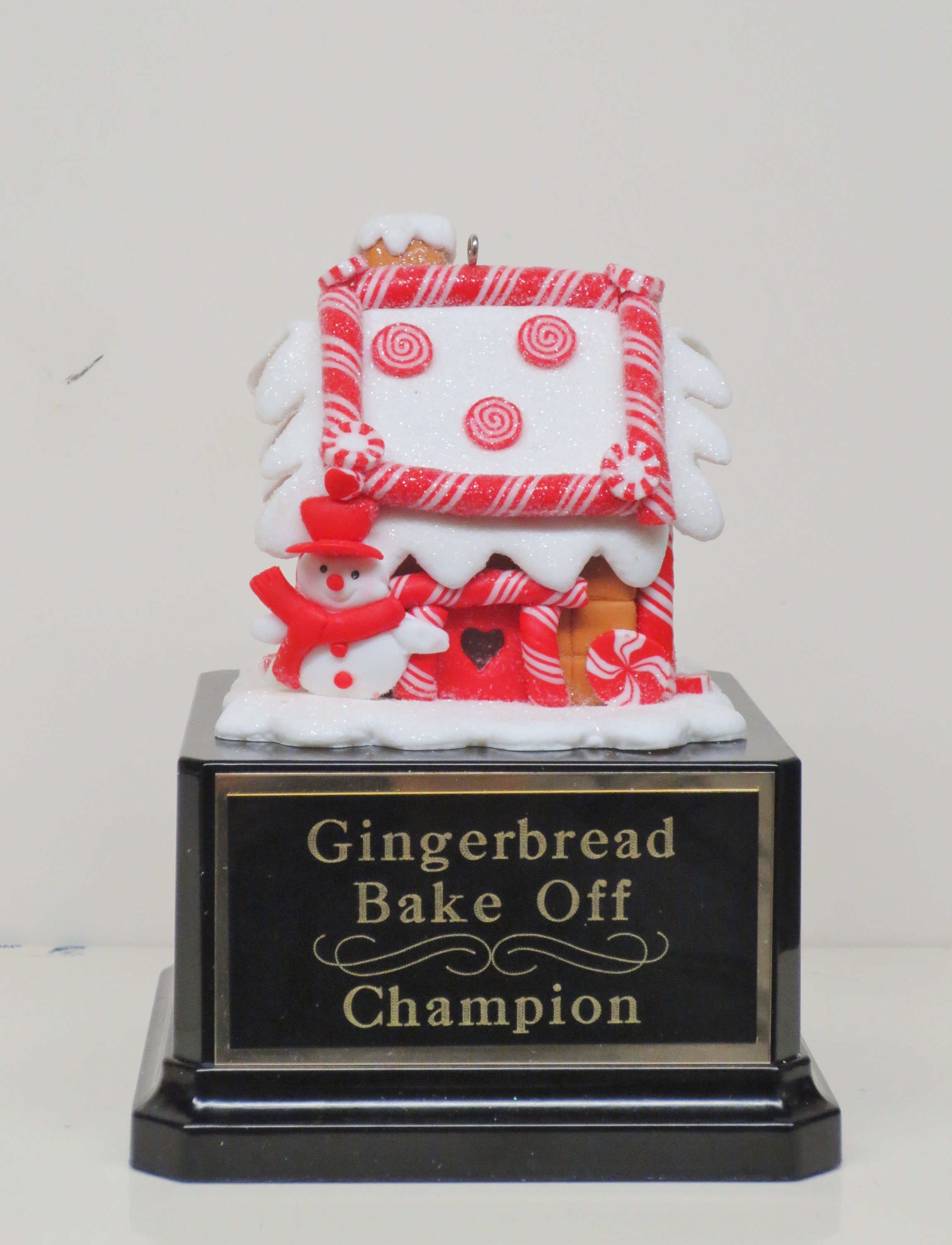 Gingerbread House Cookie Bake off Trophy Ugly Sweater Trophy | Etsy