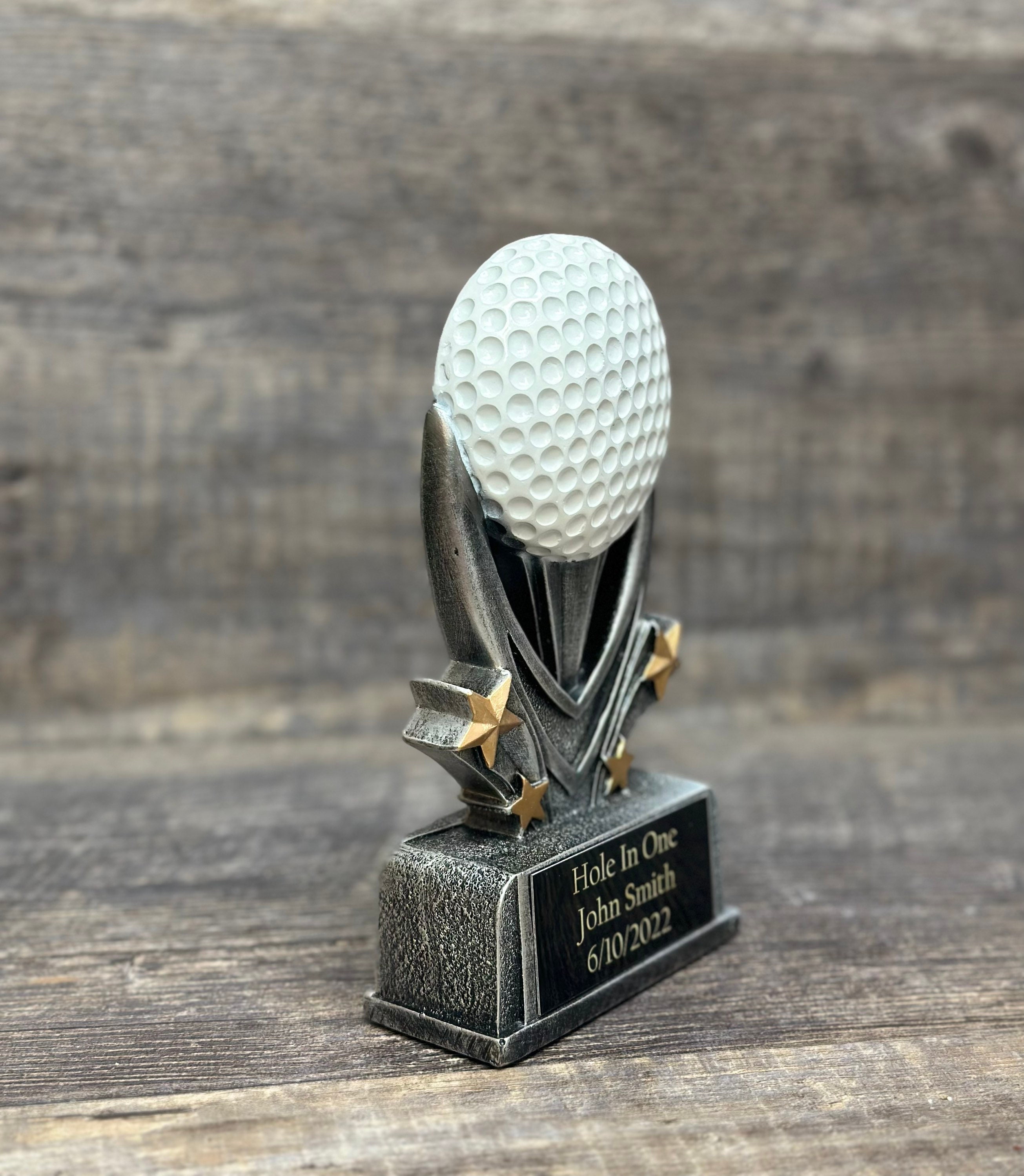 Golf Trophy Hole in One Trophy Tournament Trophy Classic Golf Charity ...