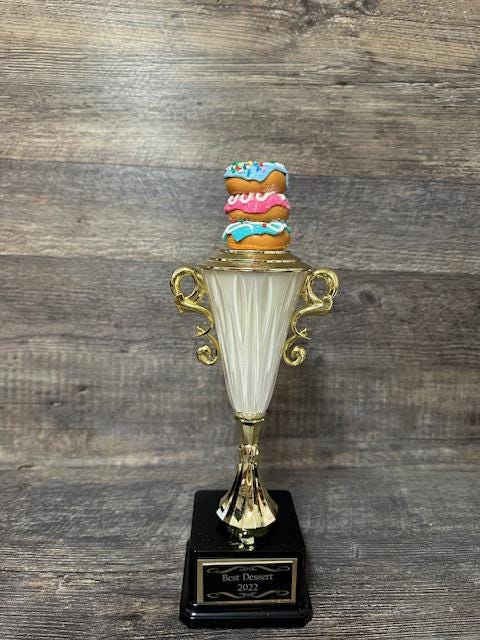 Police Trophy Funny Donut Trophy Top Cop Award Recognition Years of ...