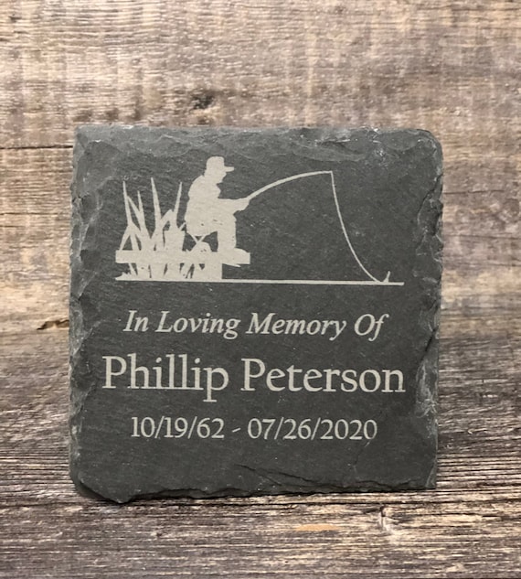 Memorial Stone Memory Stone Remembrance Plaque Custom Engraved - Etsy
