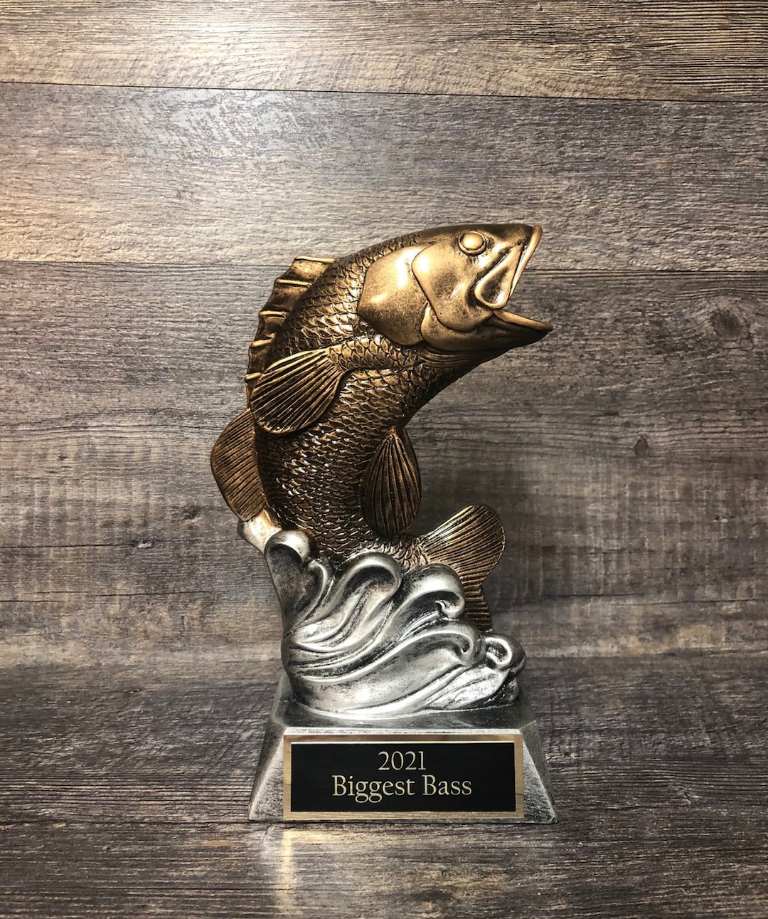 Bass Trophy Fishing Trophy Fishing Derby Tournament Trophy Award ...