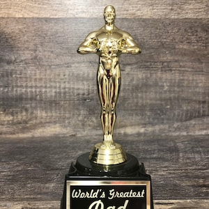 World's Greatest Dad Best Dad Personalized Father's Day Gift Trophy ...
