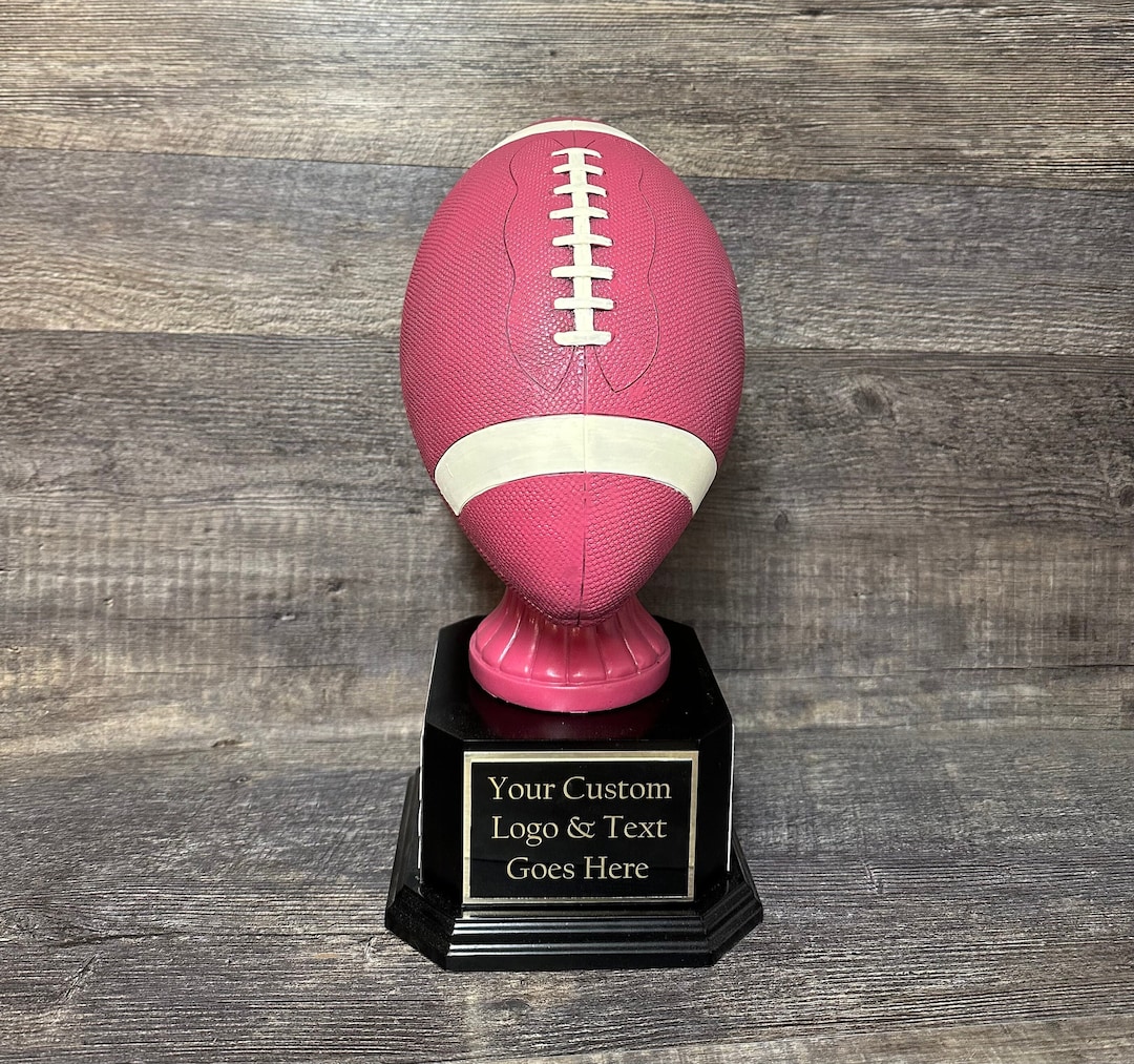 Girls Fantasy Football Trophy League Trophy FFL Pink Trophy 15" FULL ...