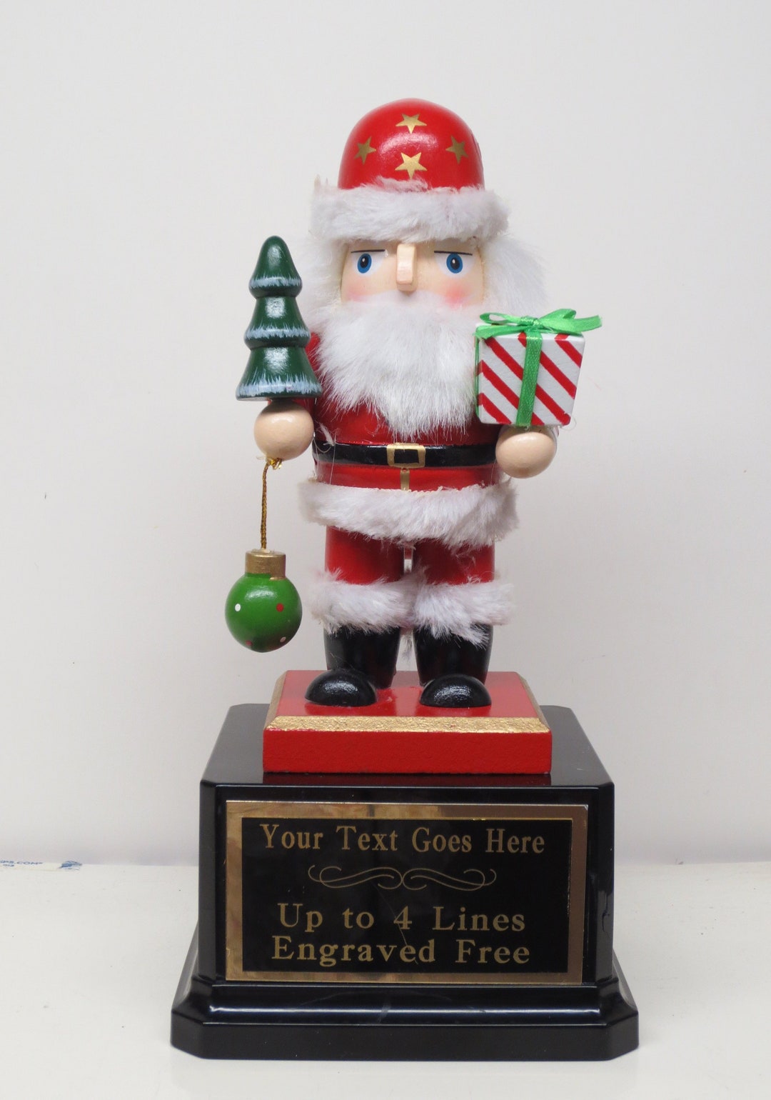 Ugliest Ugly Sweater Trophy Christmas Trophy Holiday SANTA Nutcracker ...