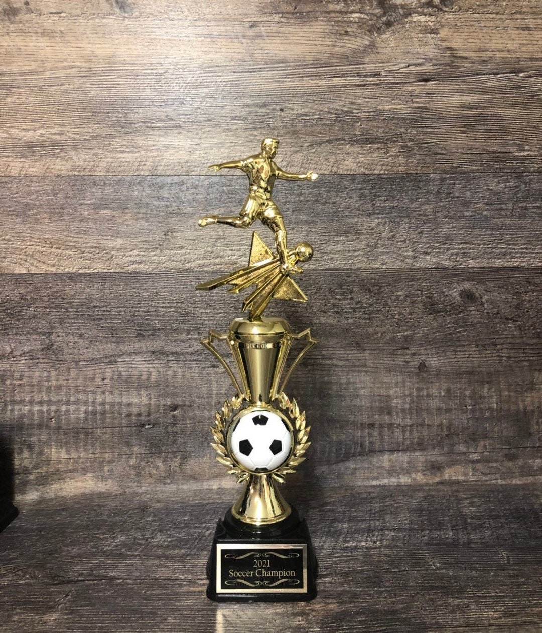 Soccer Trophy Fantasy Soccer Football Trophy Champion Winner Fantasy ...