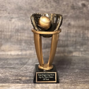 Baseball Trophy MVP Baseball Award Fantasy Baseball Trophy 7.5 ...
