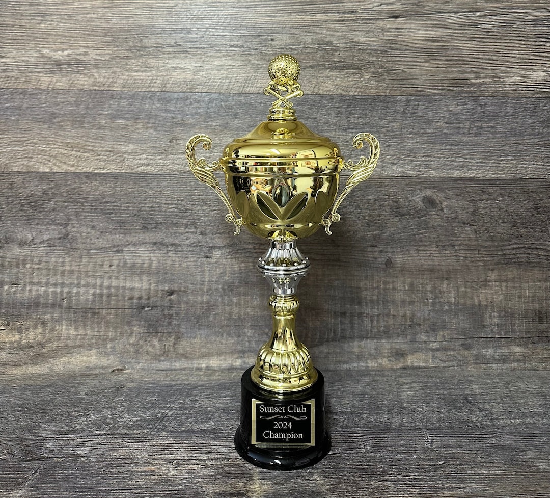 Golf Trophy Cup Tournament Trophy Hole in One Award Charity Event ...