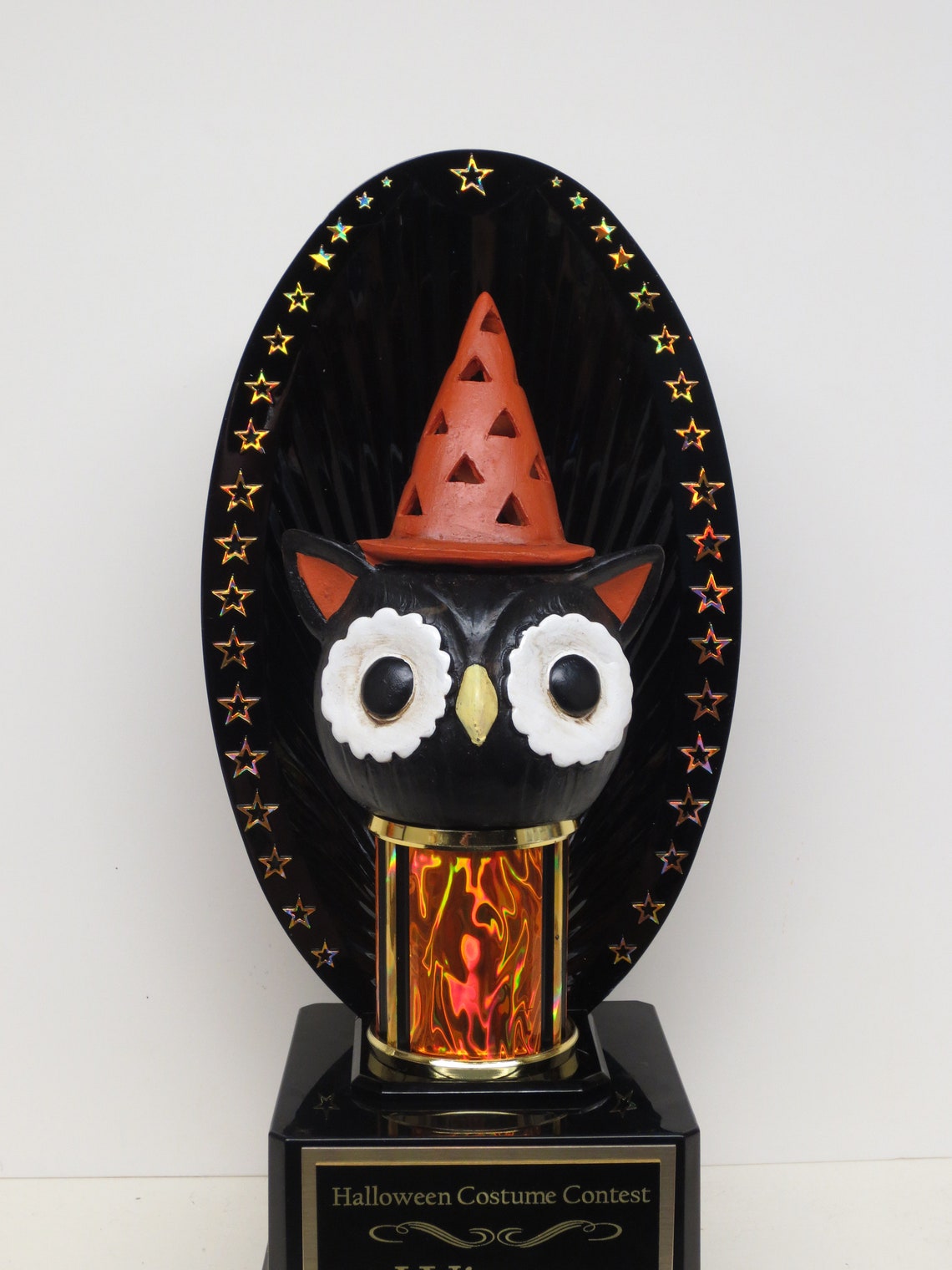 Halloween Trophy Owl Trophies Best Costume Contest Pumpkin Carving ...
