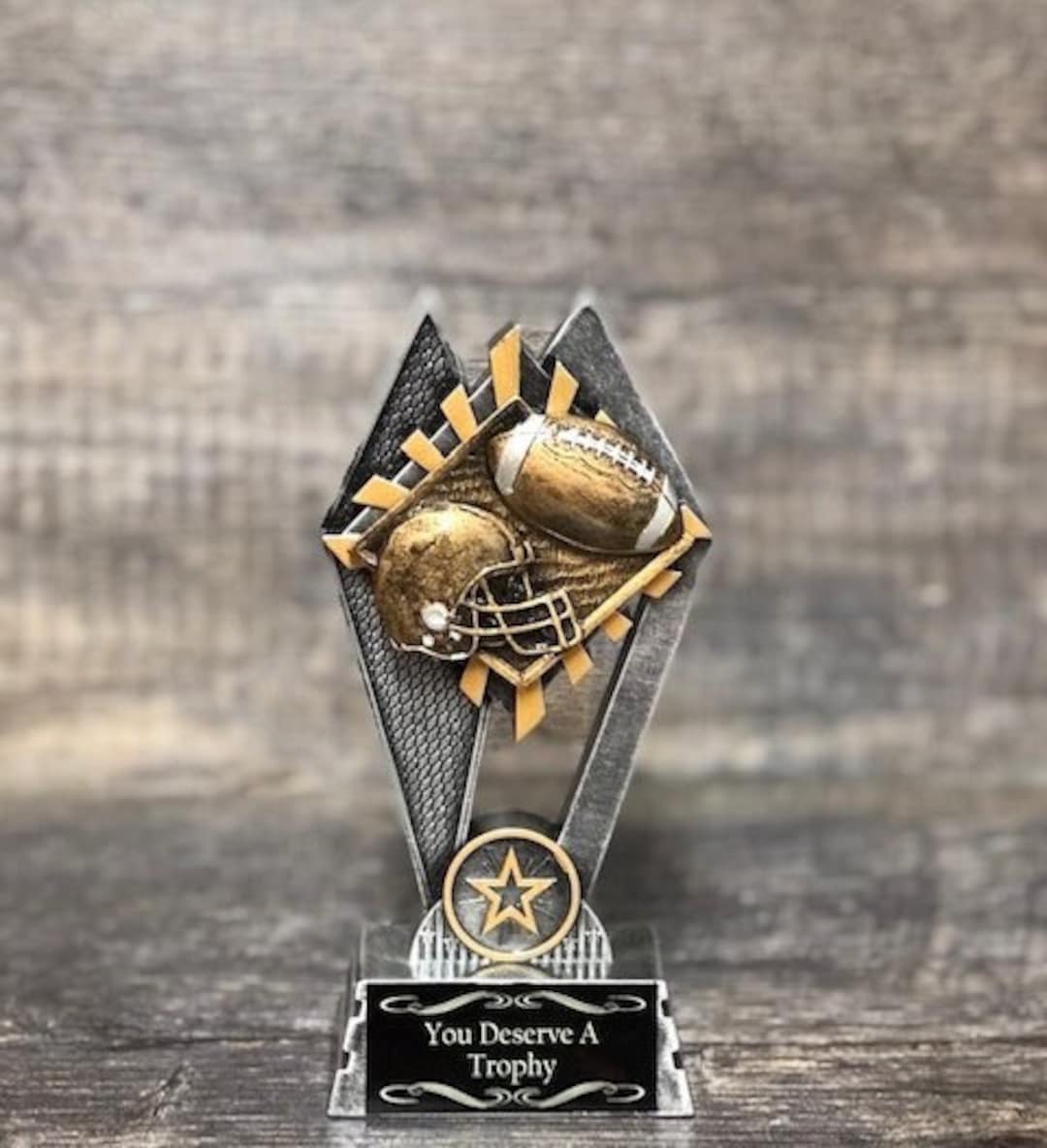 Fantasy Football Trophy FFL Football Champion Winner Fantasy League ...