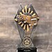 Music Trophy Karaoke Best Singer Award Funny Trophy Music Notes Singing ...