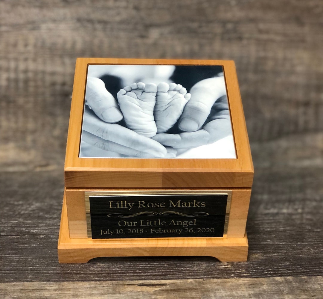 Baby Urn for Ashes Infant Child Loss Urn Baby Cremation Memorial Human ...