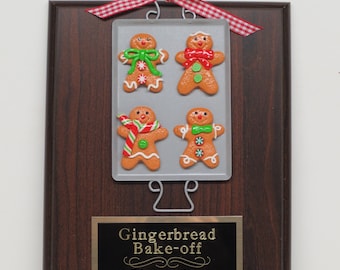 Holiday Cookies and Gingerbread Trophy. Great Trophy for Those - Etsy
