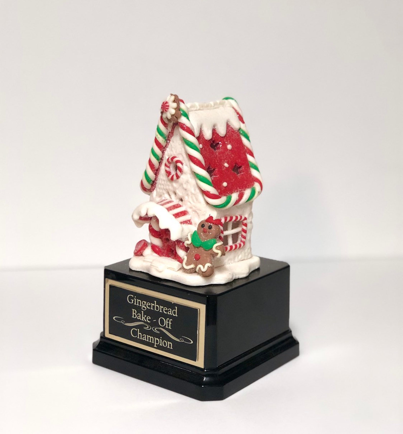 Gingerbread House Decorating Contest Cookie Bake off Trophy Ugly ...