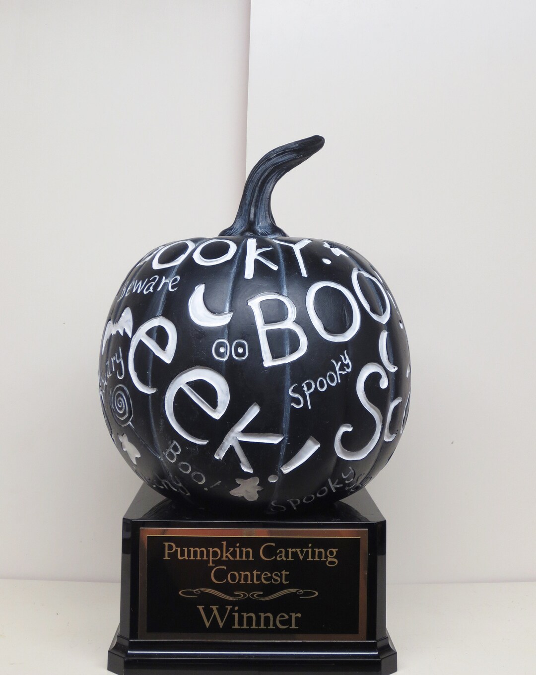 Halloween Trophy Pumpkin Carving Contest Best Costume Contest Scariest ...