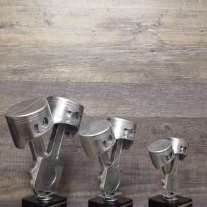 Racing Trophies Car Show Trophies Set of 3 Custom Rods & Pistons Hot ...