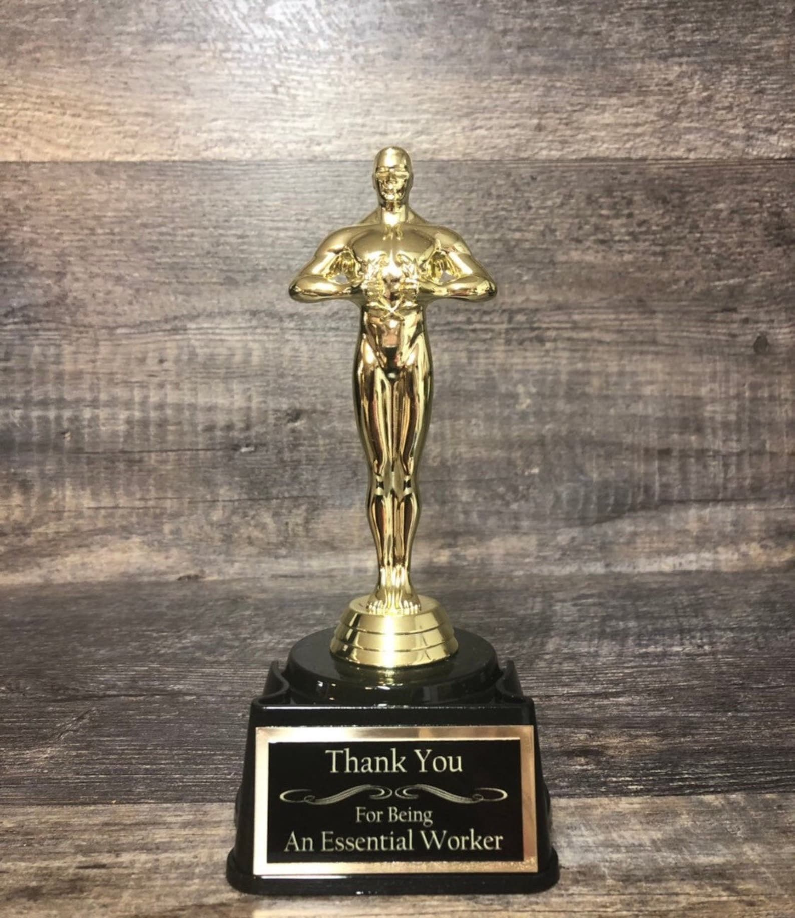 Achievement Award Trophy Victory Trophy Personalized Thank You - Etsy