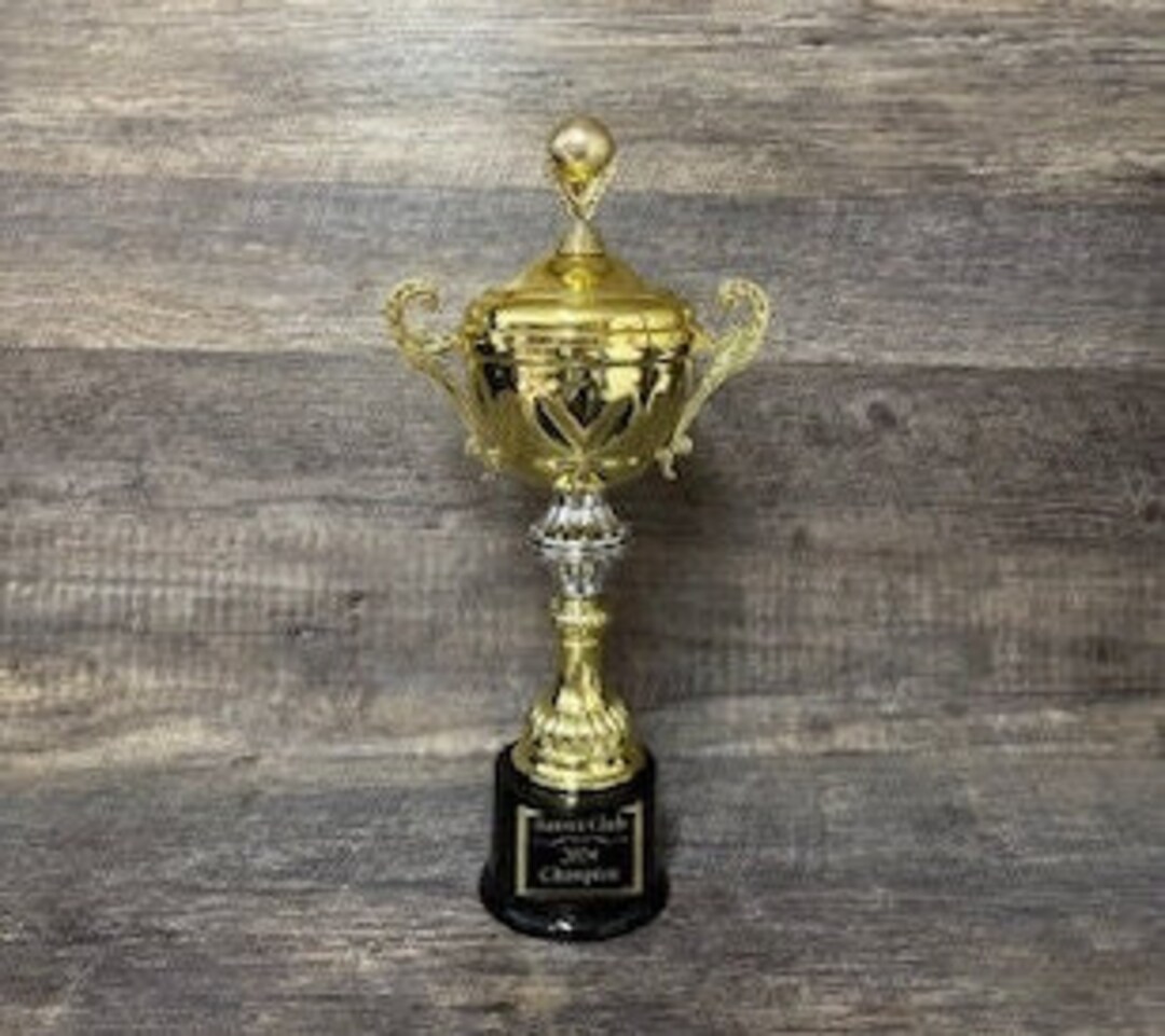 Madness Basketball Trophy Bracket Champion Award FBBL FBL Color ...